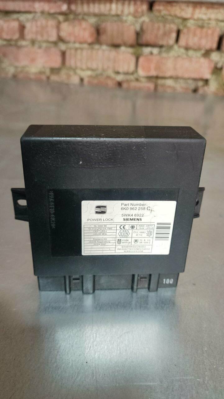 Блок комфорта SEAT Ibiza 2 рест. (1996 - 2002) 6K0962258C