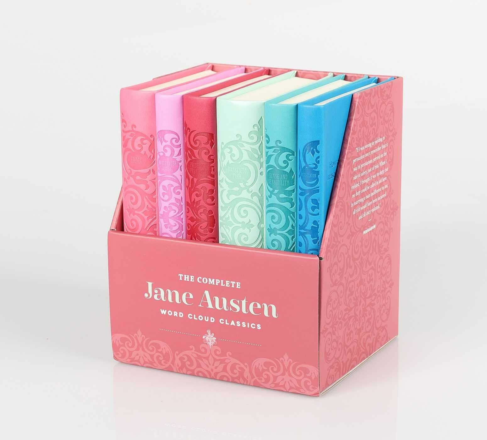 Джейн Остин набор книг, Jane Austen Boxed Set (Word Cloud Classics)