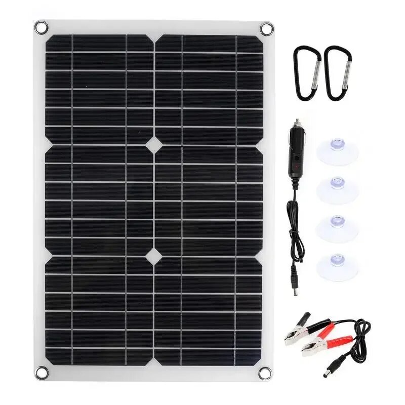 Солнечная панель 12В USB, Only solar panels