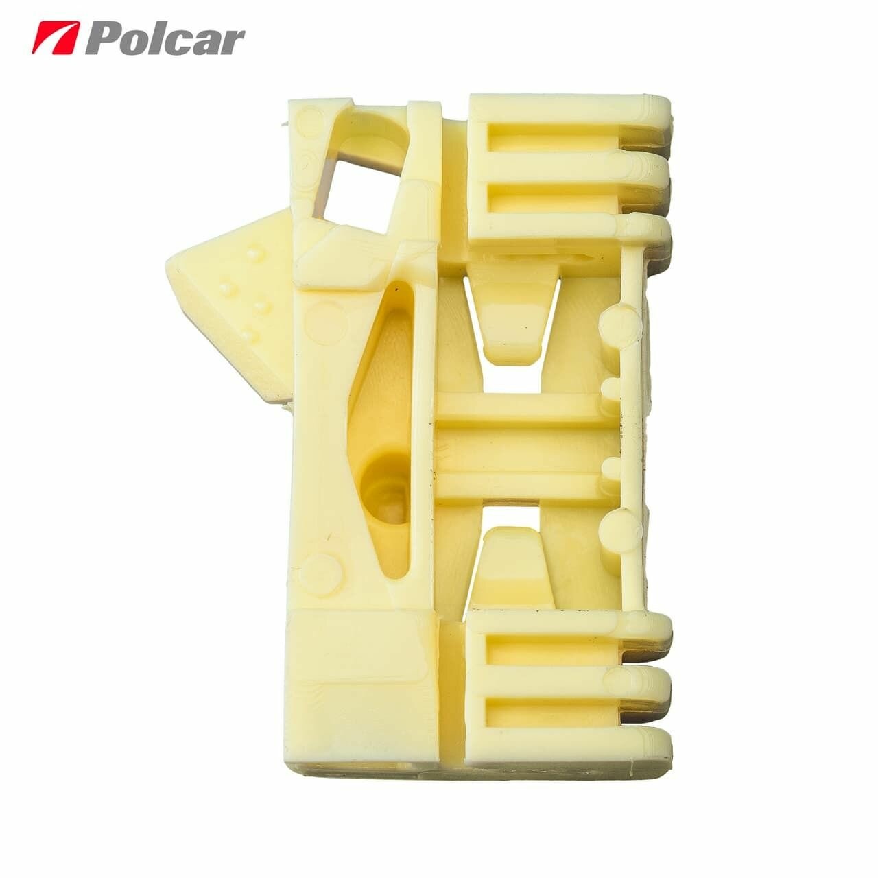 Направляющий держатель стеклоподъемника Renault Clio 2, Symbol 1, Scenic 1 и Megane 1 переднего левого - Polcar