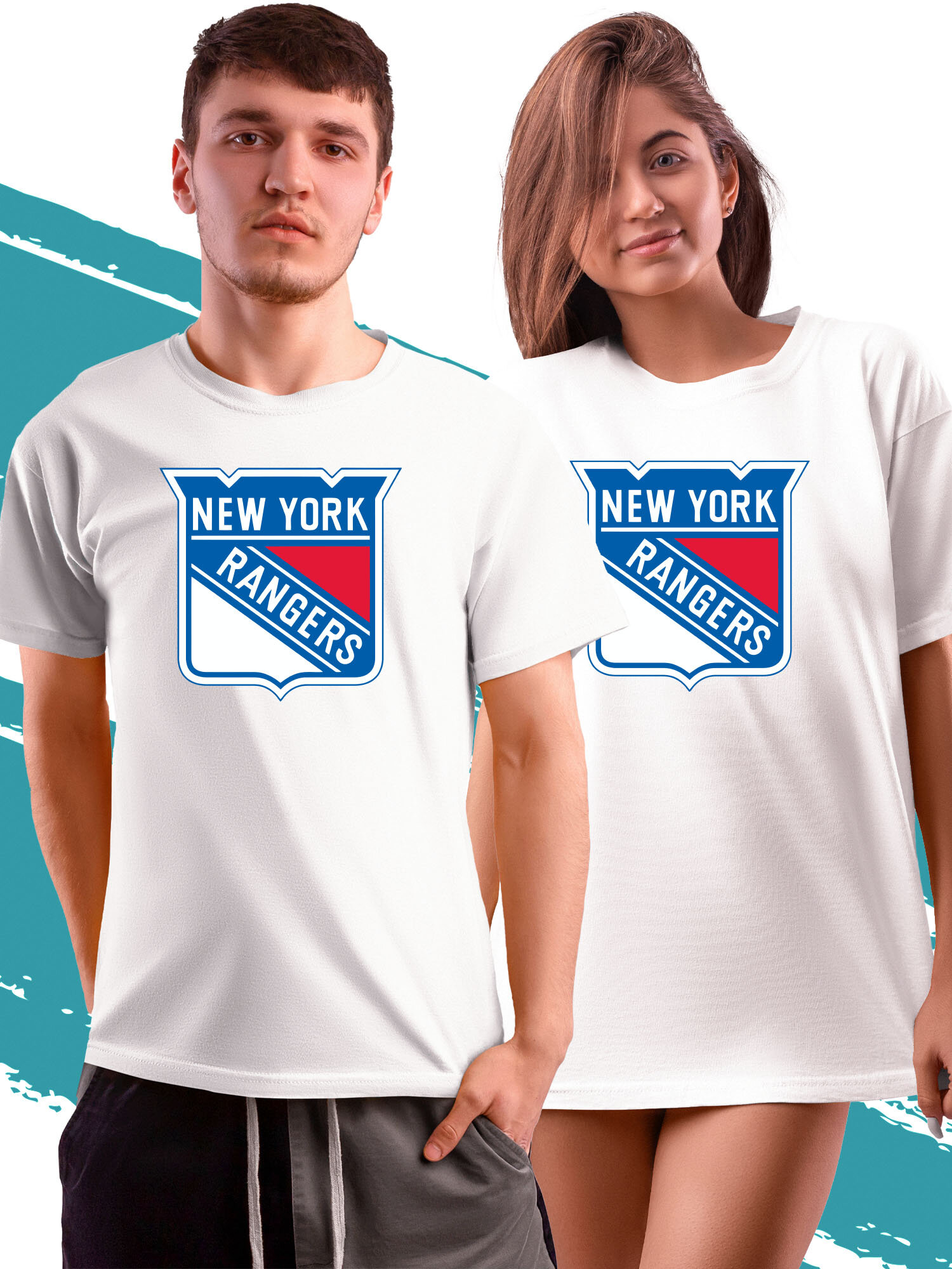 Футболка New York Rangers-Нью-Йорк Рейнджерс