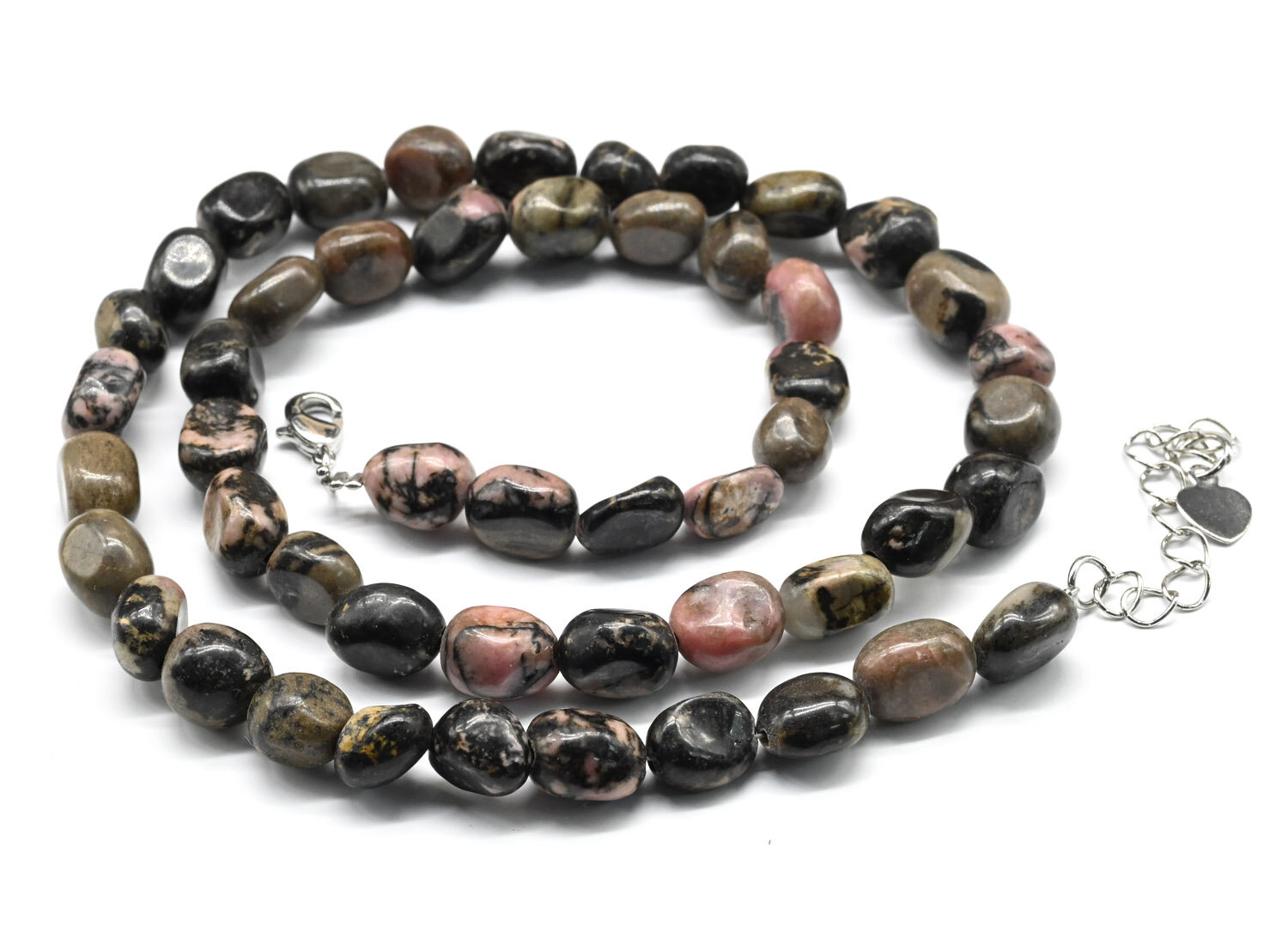 Бусы, родонит