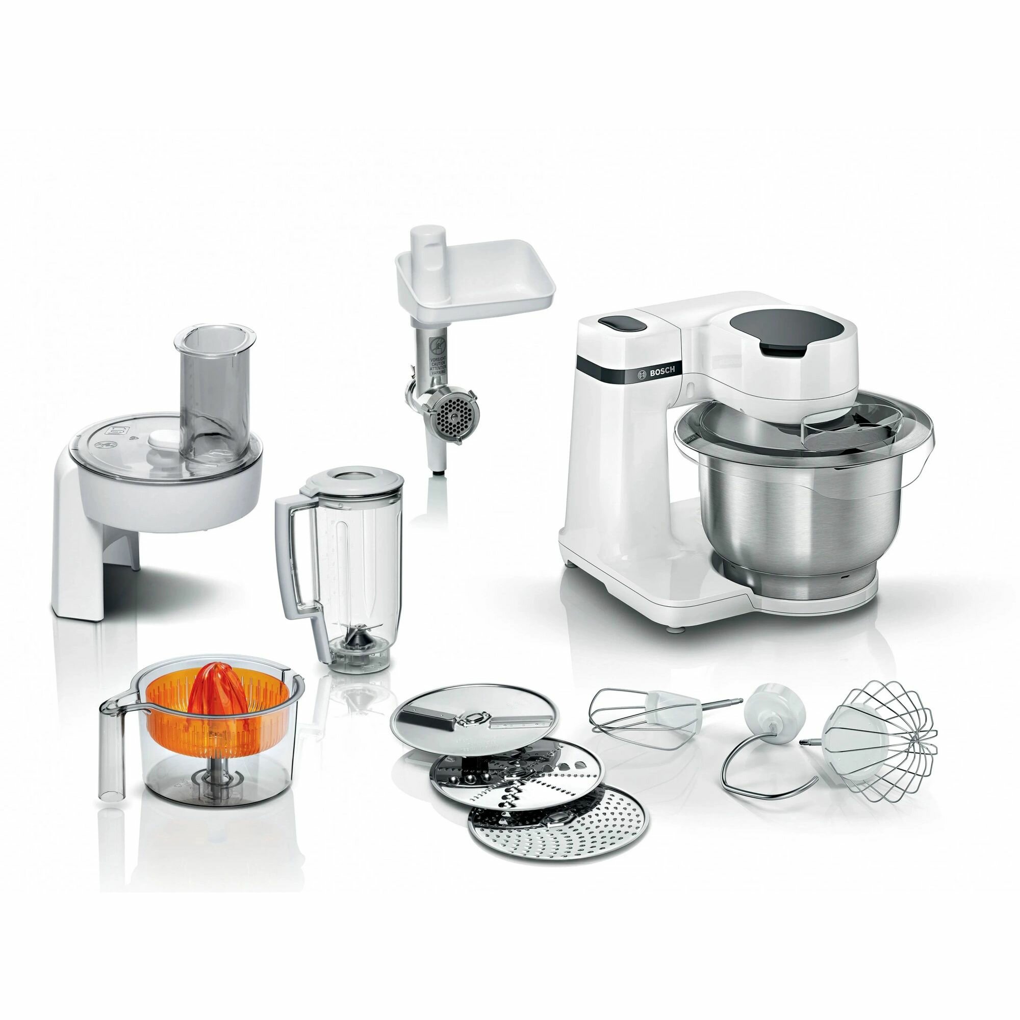 Кухонный комбайн Bosch MUMS2EW40 планетар. вращ. 700Вт белый