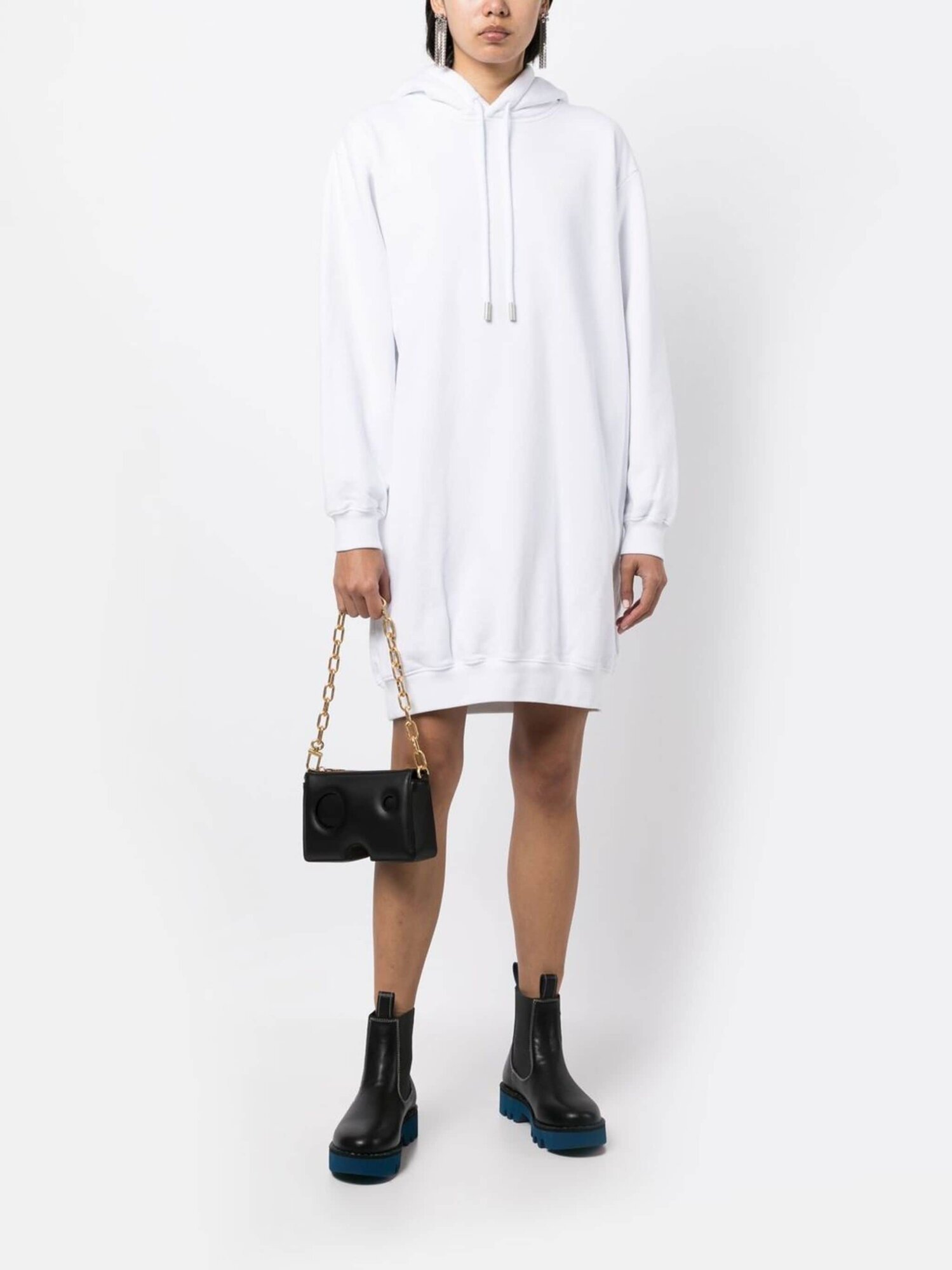 Платье Off-White Diag, размер 38, бежевый/белый — фото 1