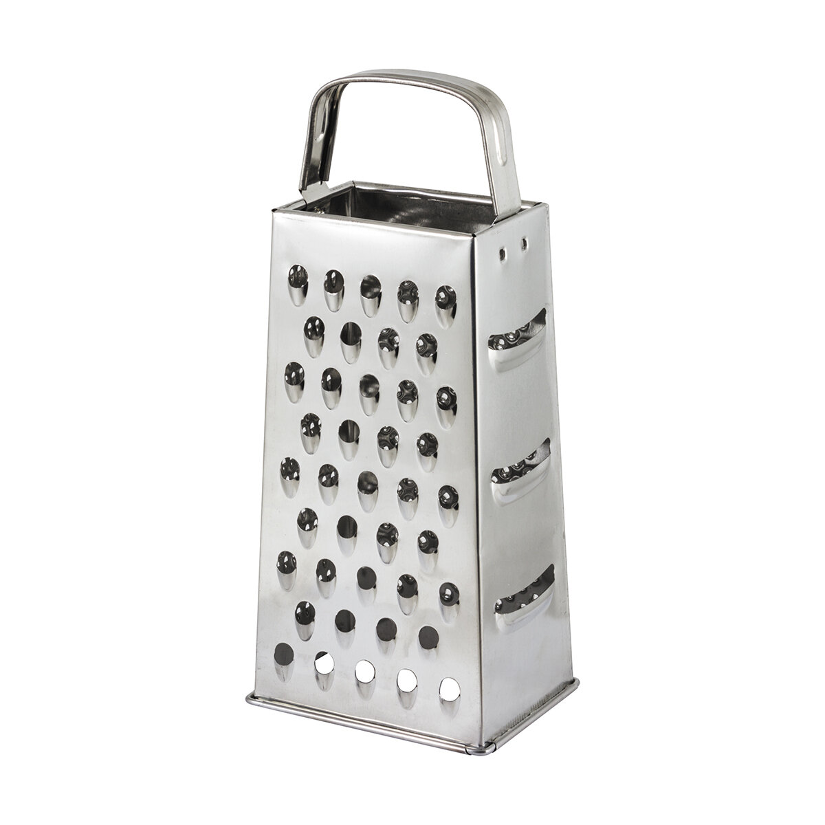 Терка четырехгранная Mallony KT1151-A, 9 x 6,5 x 21 см, металлическая