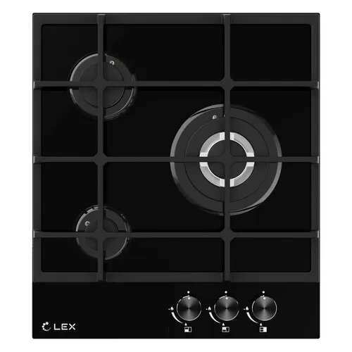 Газовая варочная панель LEX GVG 431 BBL, независимая, черный