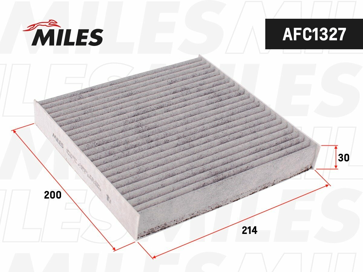 Фильтр салона Ford Transit 06-, Transit Torneo 06- Miles угольный