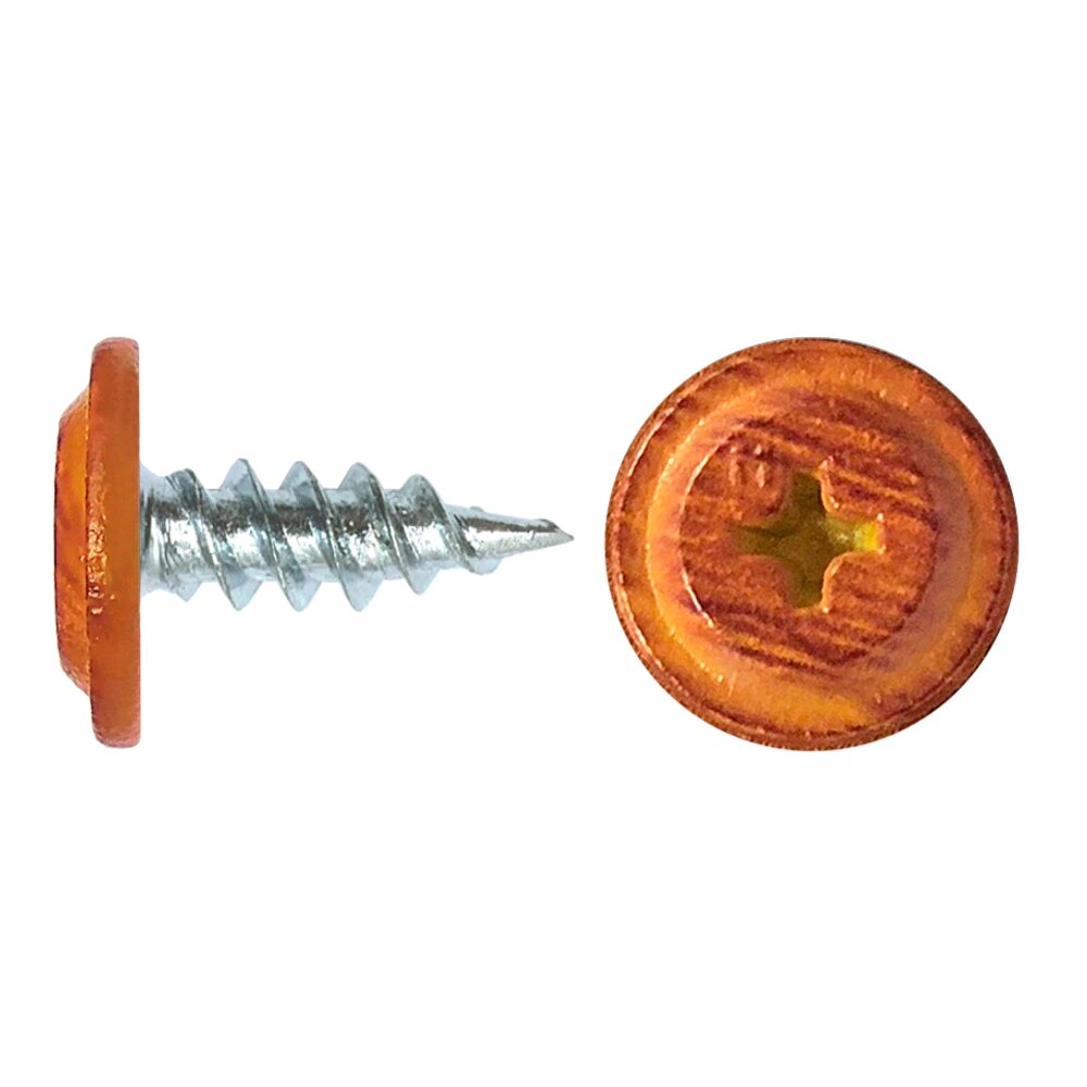 Саморезы с прессшайбой Daxmer 4,2х13 мм 50 шт орех