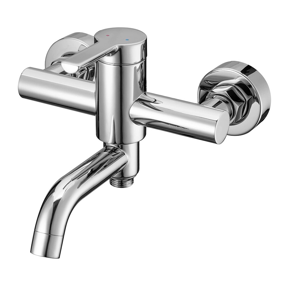 Смеситель для ванны SWEDBE Diana c поворотным изливом хром