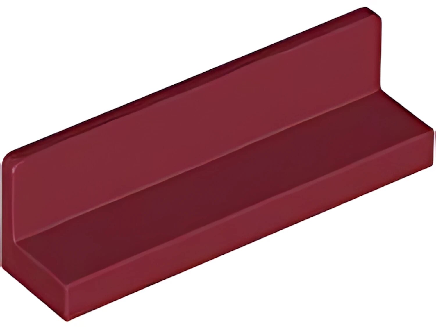 Деталь LEGO Lego Panel 1 x 4 x 1 30413 (15207, 35255, 43337) Dark Red U