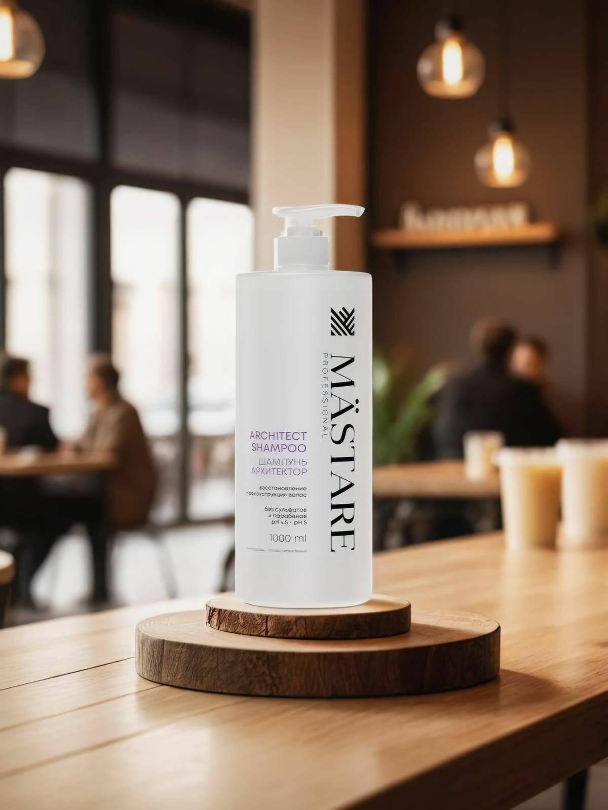 MASTARE Шампунь Архитектор восстановление и реконструкция волос (без сульфатов и парабенов) 1000 мл