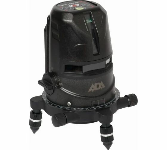 Лазерный уровень ADA 2D Basic Level (лазерный уровень, сумка, инструкция)