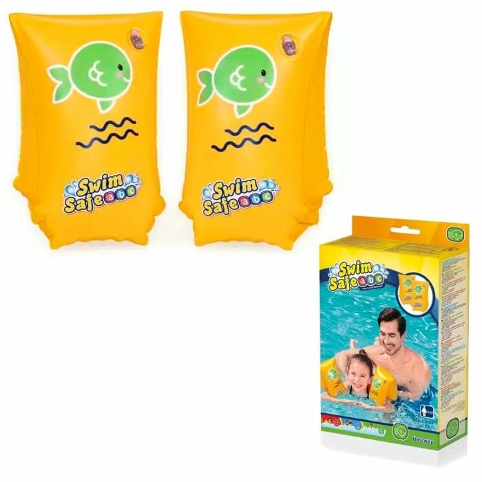 Нарукавники для плавания Bestway ПВХ, 30х15см (32110)