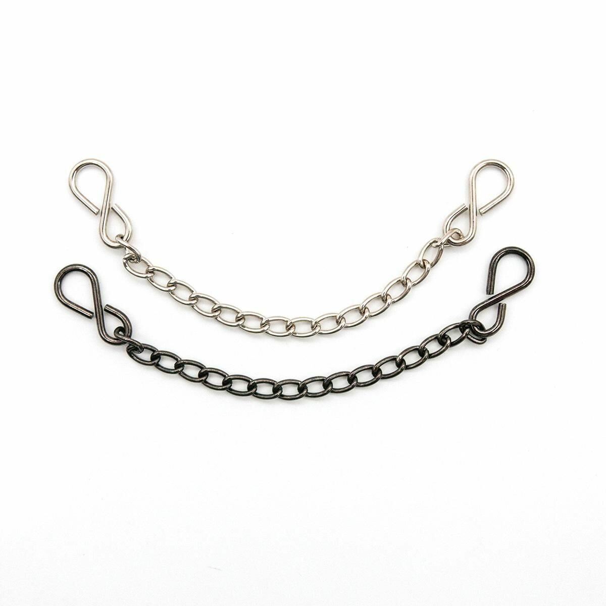 Вешалки-цепочки PONY Пришивные, металл, 98901, 2 шт