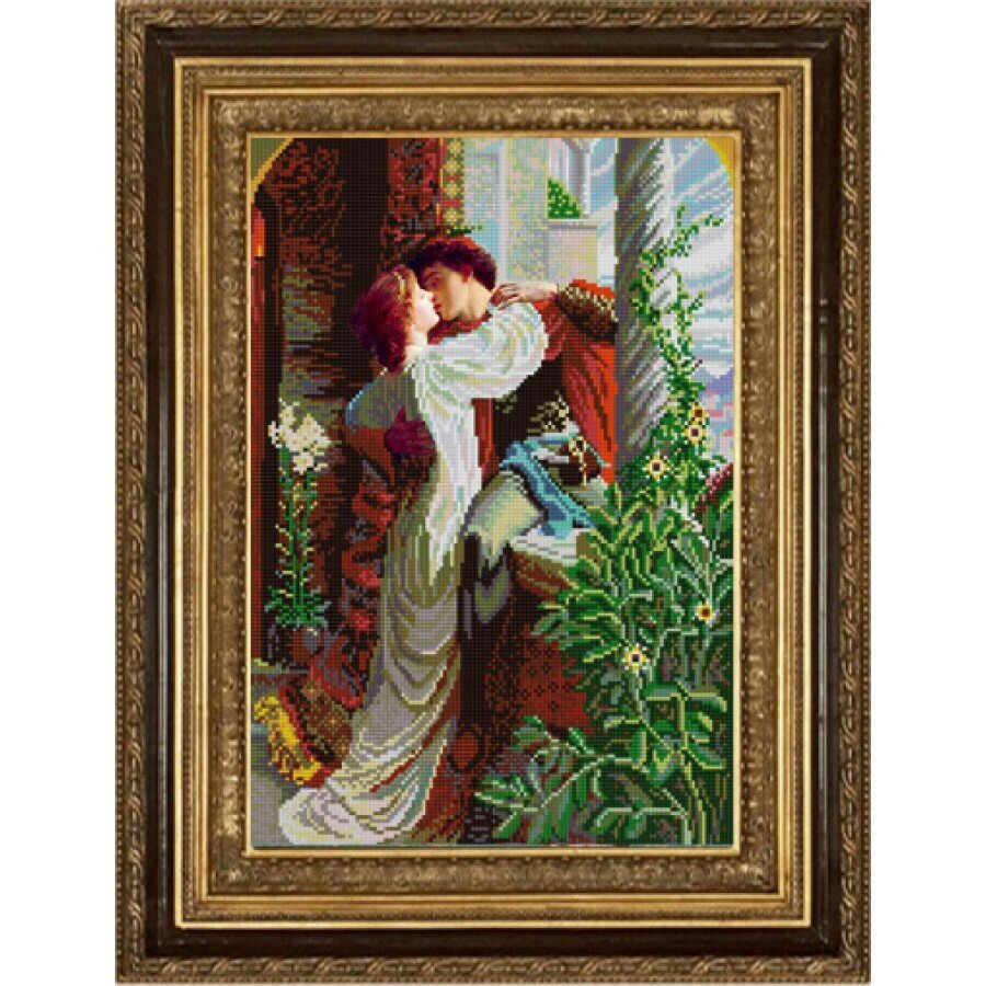 Рисунок на ткани Конёк (бисер), Ромео и Джульетта, 29х39 см (9999)