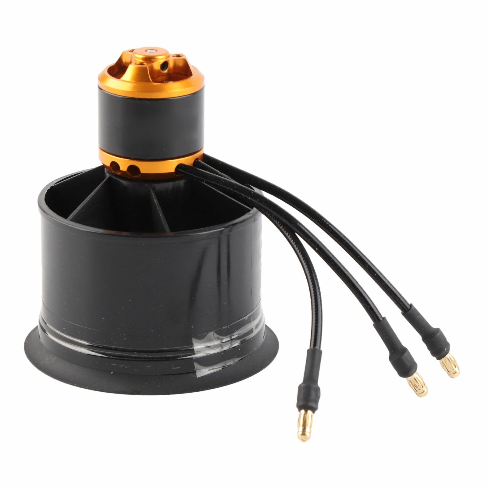 Канальный вентилятор QXMotor 50 мм EDF с 12 лопастями и бесщеточным двигателем QF26115000KV 34S для радиоуправляемого самолета (CCW)