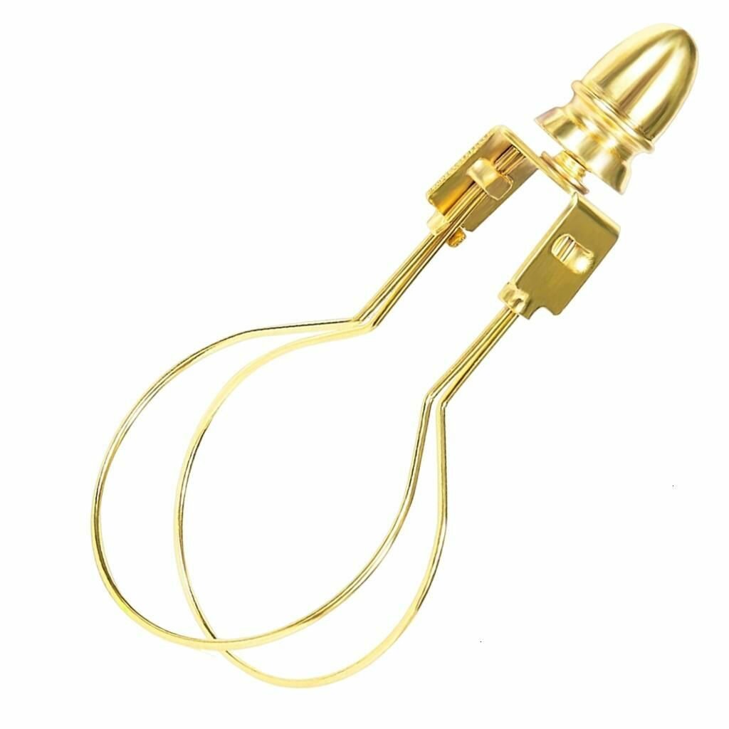 1 комплект из 2 предметов, зажим для лампы, зажим для лампы, головка для украшения пузырьков-золото