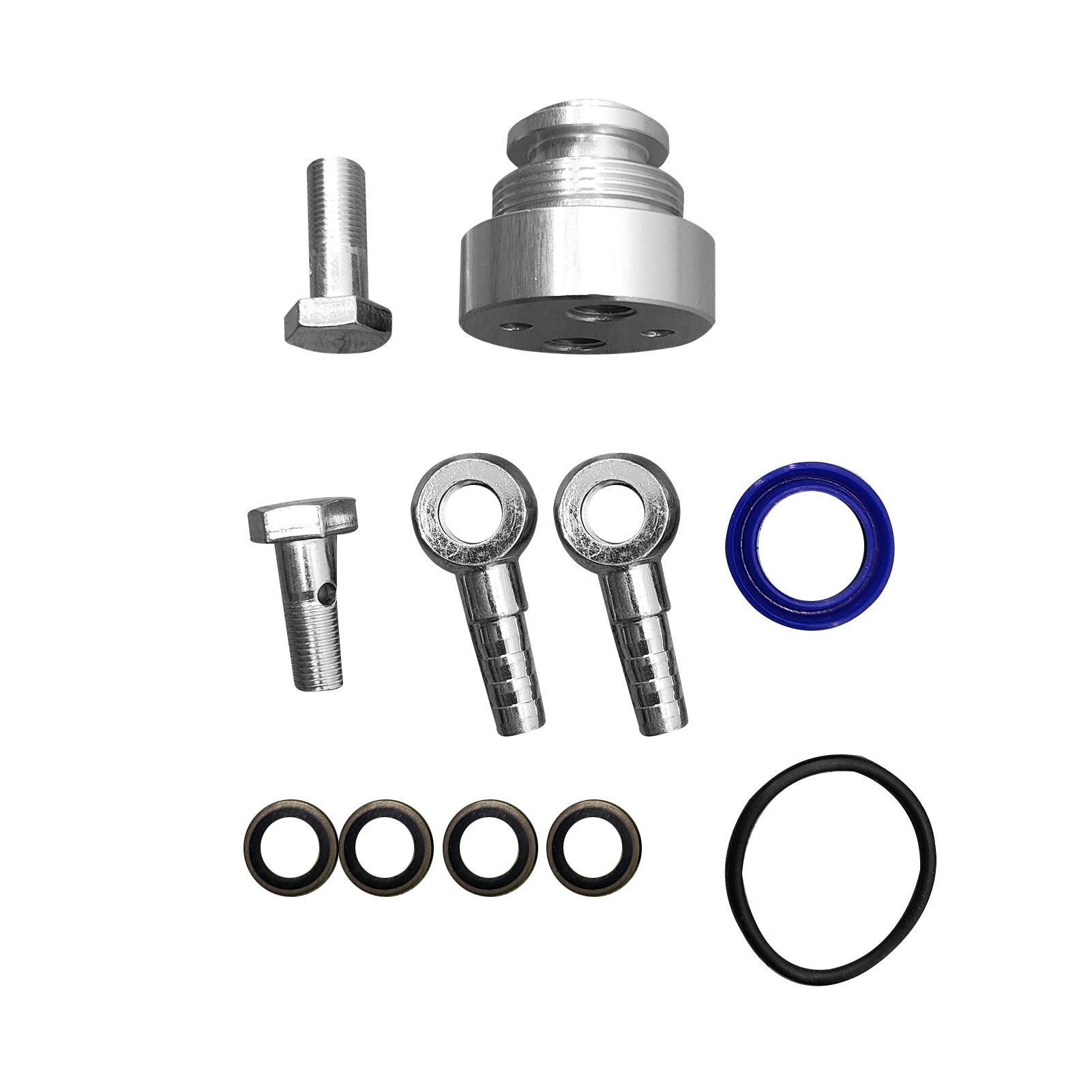 Адаптер масляного радиатора для двигателя GY6 100cc-150cc, резьба 30*1.5mm