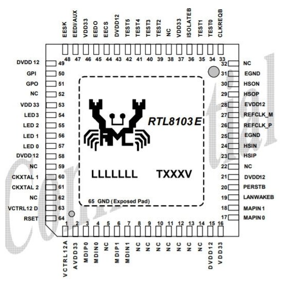 Микросхема RTL8103T