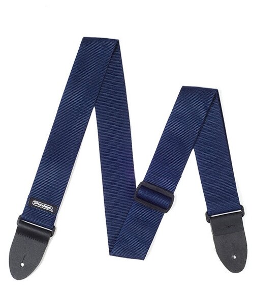 Ремень для гитары, полиэстер, синий, Dunlop D07-01NV Poly