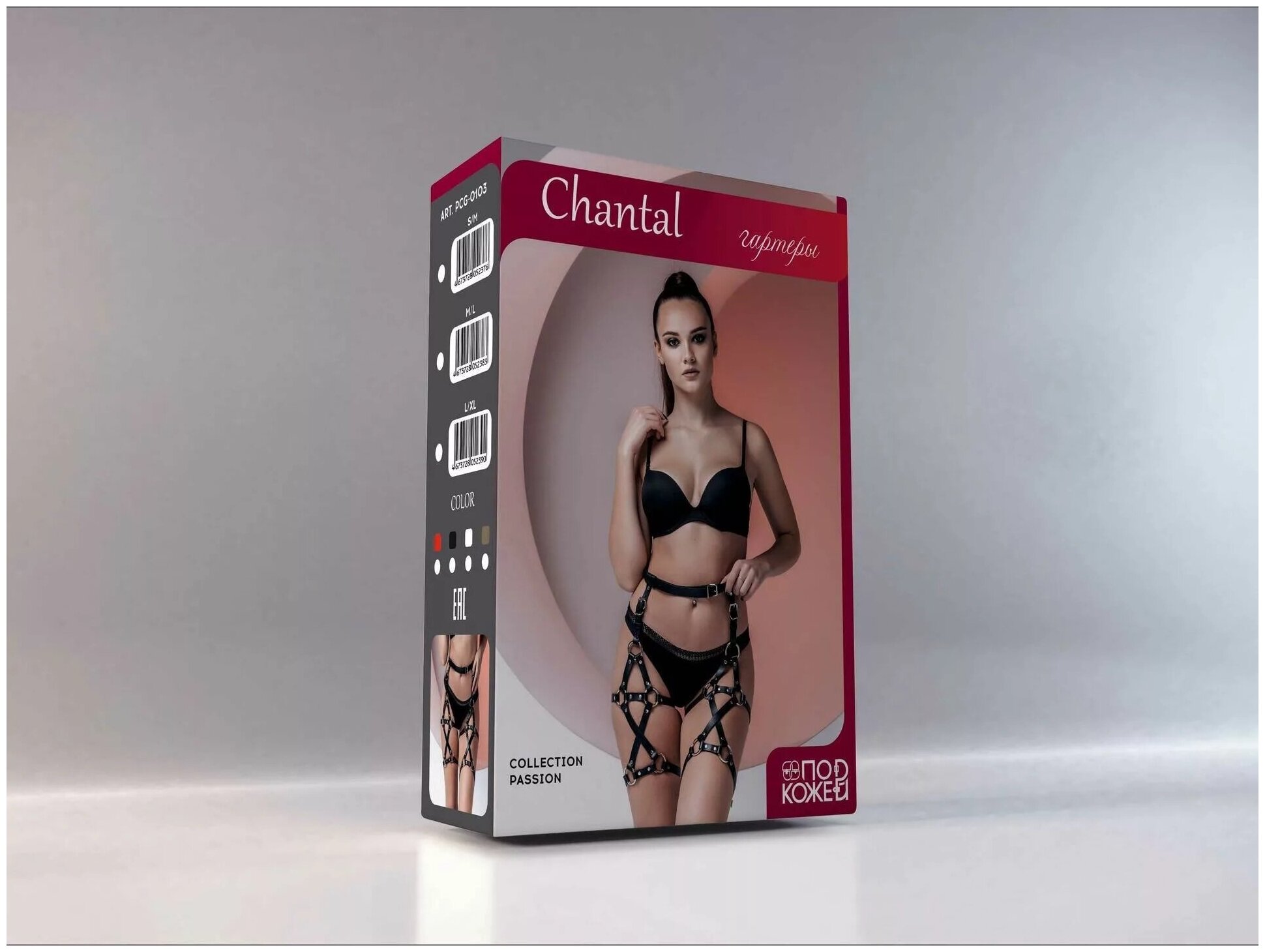 Гартеры "CHANTAL" (L/XL)