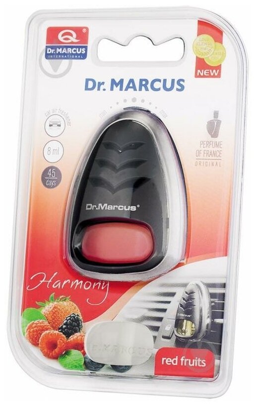 Ароматизатор Dr.Marcus "Harmony", Red Fruits, на дефлектор, жидкий арт. 338