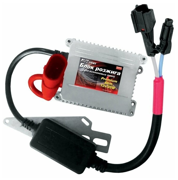 Блок розжига AVS (Premium slim AC) 12/35W LL-05A разъём KET, 1 шт.