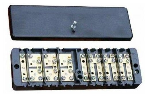 Коробка испытательная перех. (68х220х33) латунь Электродеталь электродеталь воронеж КИП. Л (1 шт.)