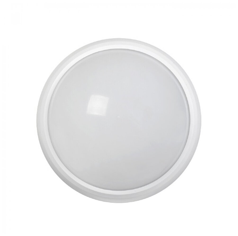Светильник IEK ДПО 5132Д, LED, 12Вт, 6500K, IP65, круг, белый, с датчиком движения LDPO1-5132D-12-6500-K01