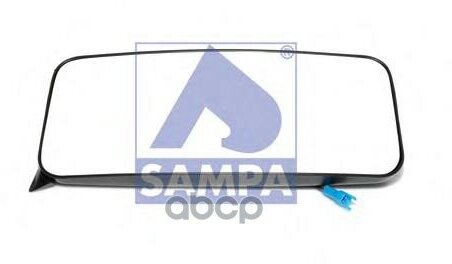 Зеркало боковое КАМАЗ-5490 MERCEDES Atego (97-04) основное с подогревом прав.(435х215х129мм) SAMPA SAMPA арт. 201205