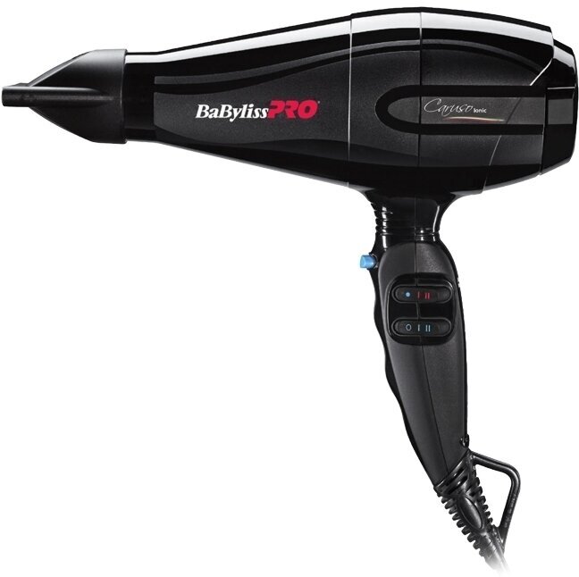 Фен для волос BabylissPro Caruso Ionic 2400W BAB6510IRE c ионизацией профессиональный 2 насадки. Товар уцененный