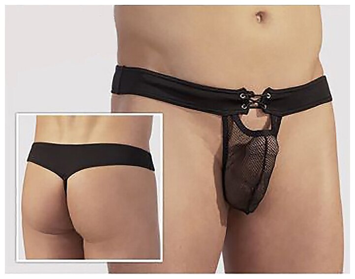 Мужские стринги Sven See Through от Cottelli Collection, размер М