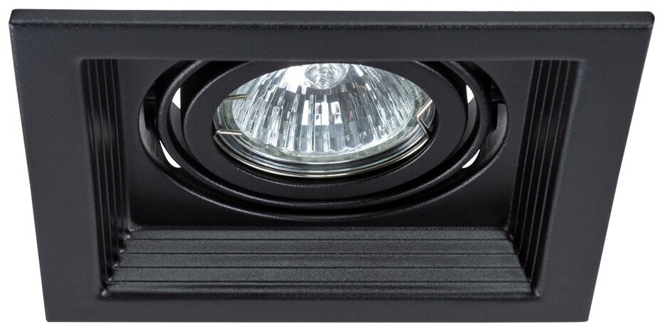 Встраиваемый светильник Arte Lamp Canis A6661PL-1BK