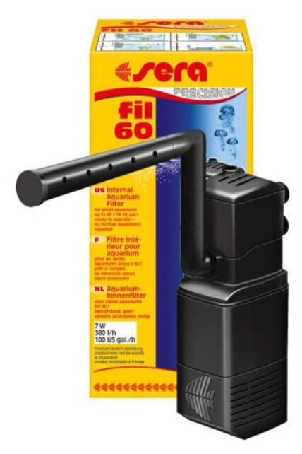 Внутренний аквариумный фильтр Sera fil 60