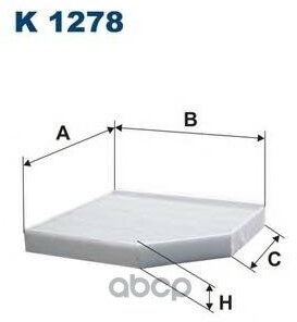 Фильтр салона Filtron арт. K1278