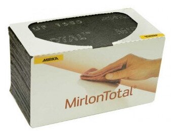 Комплект Скотч-брайт MIRKA MIRLON TOTAL темно-серый P1500 115x230мм (5шт)