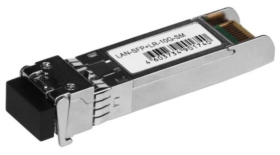 Трансивер Модуль Lanmaster SFP+ 10GBASE-LR/LW, LC duplex, 1310nm, 20km, Cisco (LAN-SFP+LR-10G-SM)