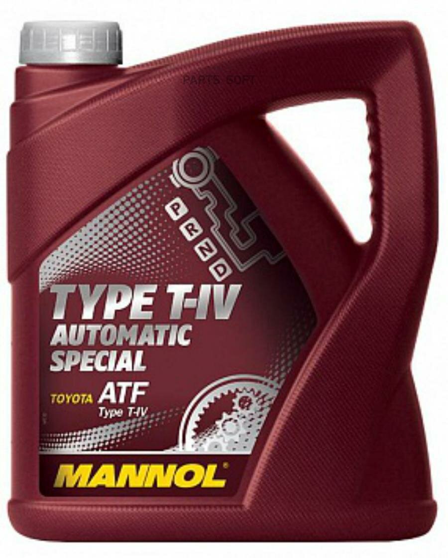 Mannol аutomatc special atf t-iv o.e.m. for toyota lexus (4л.) (пласт. упаковка) 8208