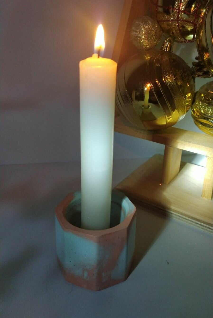 Подсвечник(мини кашпо)