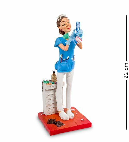 Статуэтка мал. Стоматолог (The Lady Dentist. Forchino) FO-84012 113-904145