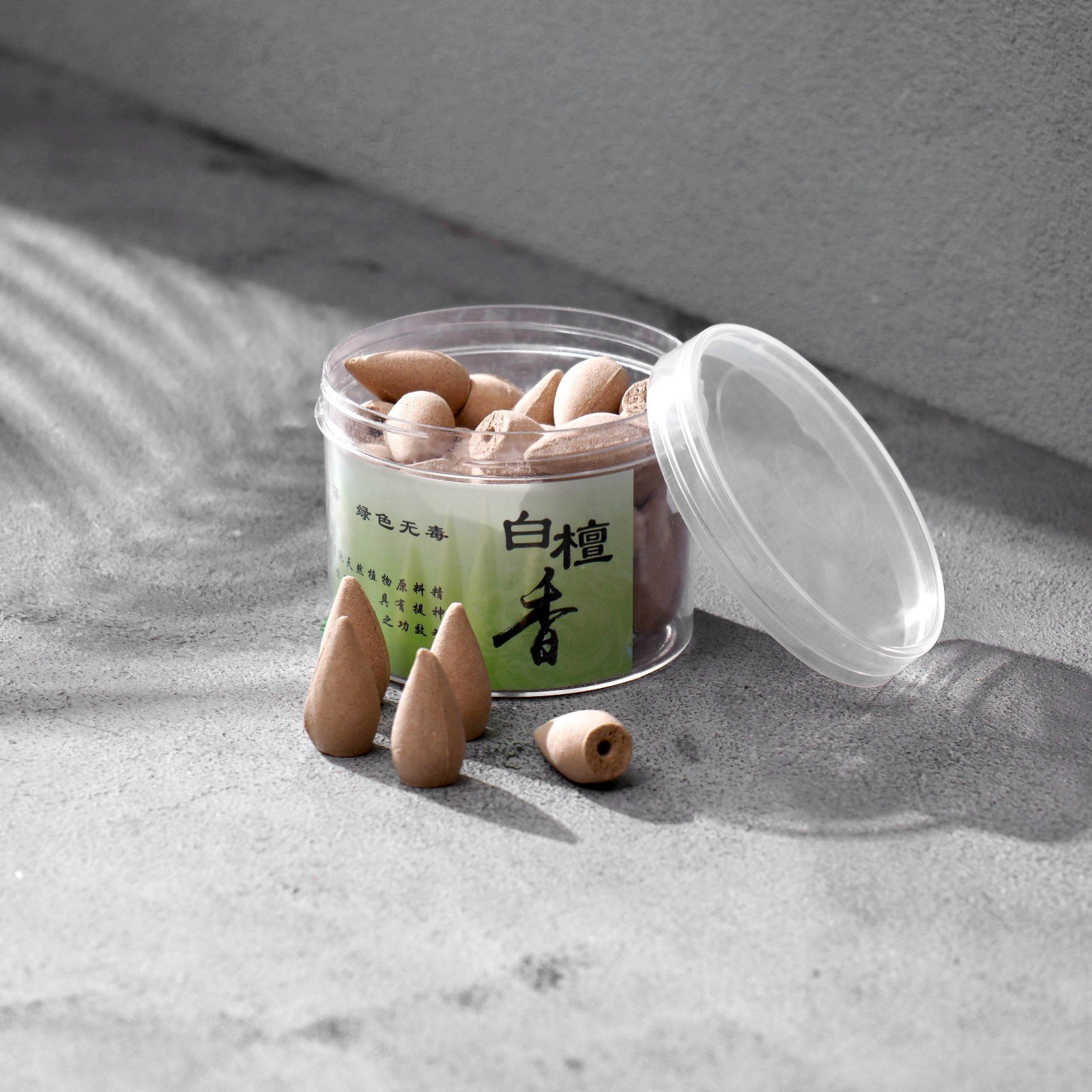 Благовония пули стелющийся дым , аромат Белый Сандал , в упаковке 40 шт