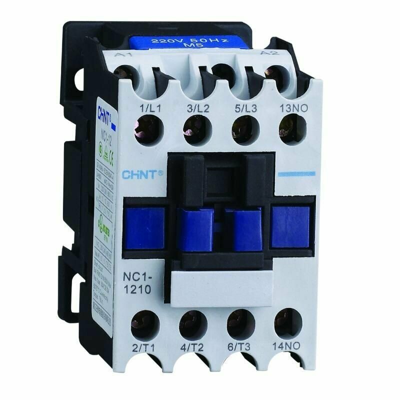 Контактор модульный CHINT NC1-1210 12А катушка 400 В AC 1НО AC-3 R