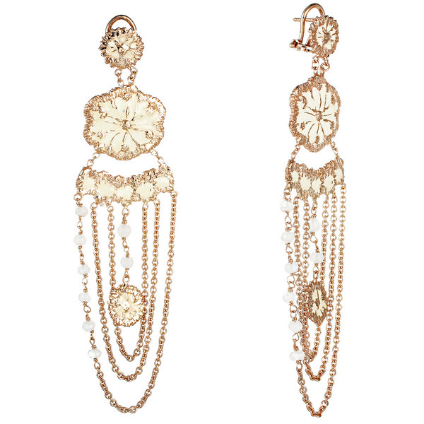 Серьги, серебро, 925 проба, эмаль, лабрадорит