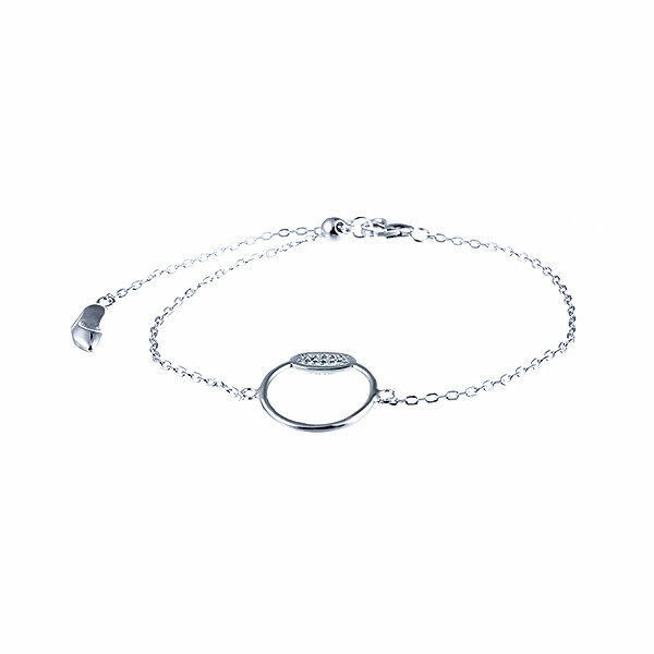 Браслет ELEMENT47, серебро, 925 проба