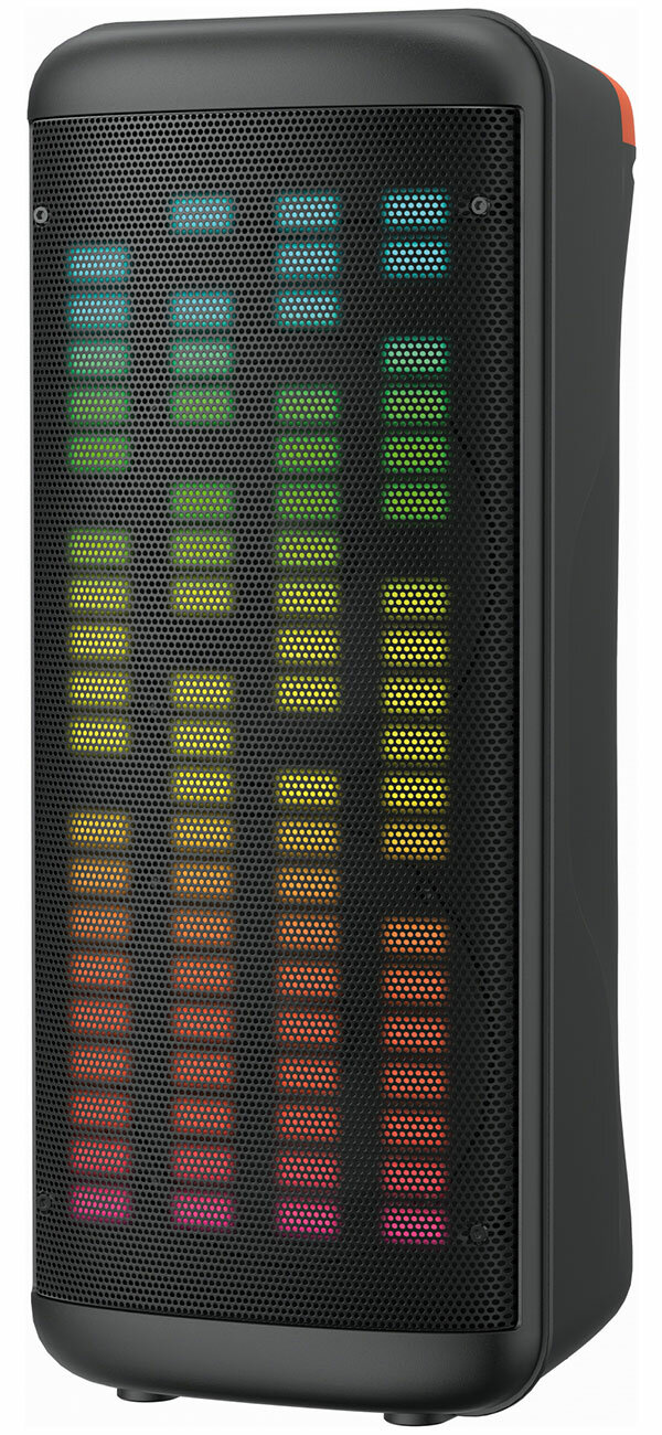 Акустическая система Hyundai H-MC1236, черный 40Вт/FM/USB/BT/micro SD