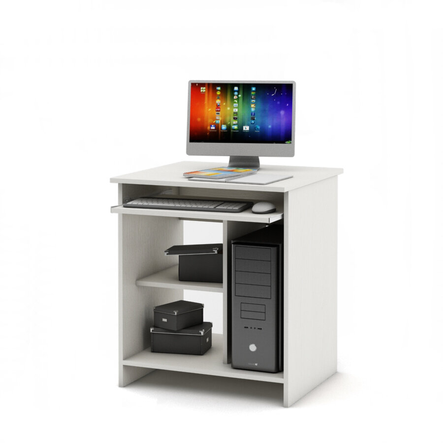 Компьютерный стол "Имидж (Арсенал)", 75x65х60 см, отделение для системного блока