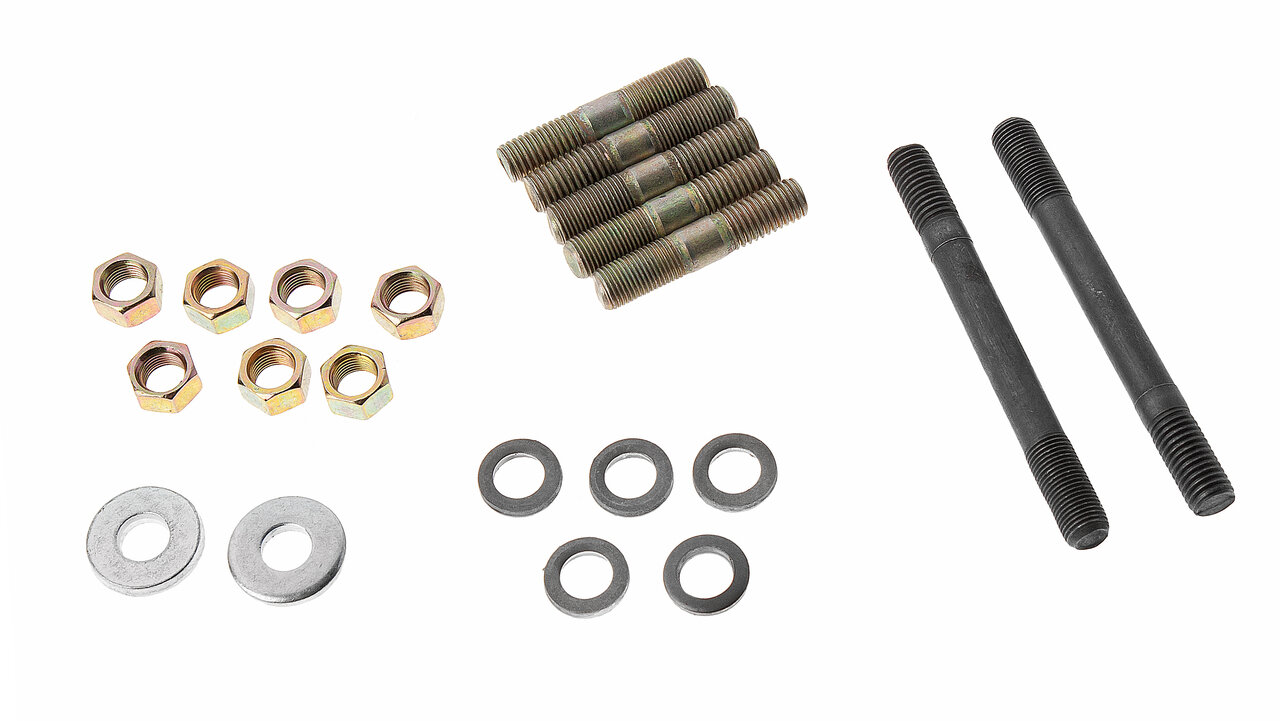 Крепеж ГАЗ-24-3302 ЗМЗ-402 коллектора (шпильки 7шт.+гайки 7шт.) Этна