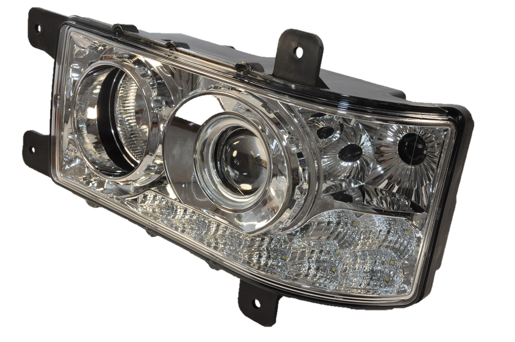 Фара блок КАМАЗ-6520,6511,4308 левая (8 светодиодов) LED AVTOELECTRICA