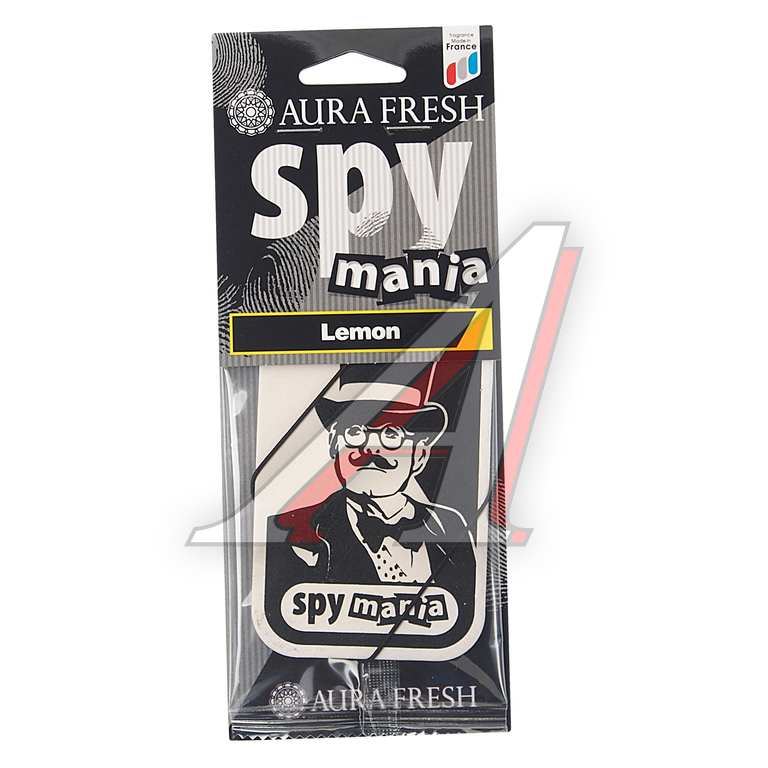 Ароматизатор подвесной картонный (lemon) Spy Mania AURA FRESH