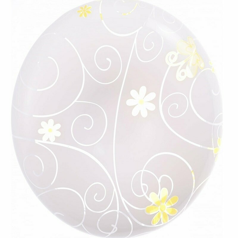 Накладной Круг Узоры Светильник потолочный светодиодный LED Белый Спутник